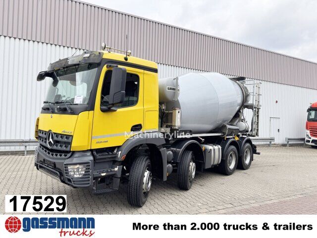 Mercedes-Benz Arocs 3246 B 8x4/4, Liebherr HTM 905 Mischer kamion s mešalicom za beton