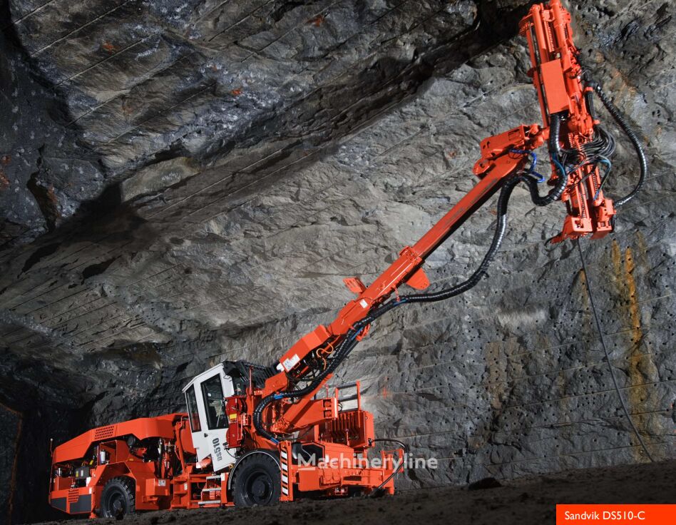 Sandvik DS510-C ROCK DRILL AND BOLTING / RD314 HEAD / TELESCOPE / 12.4M bušaće postrojenje