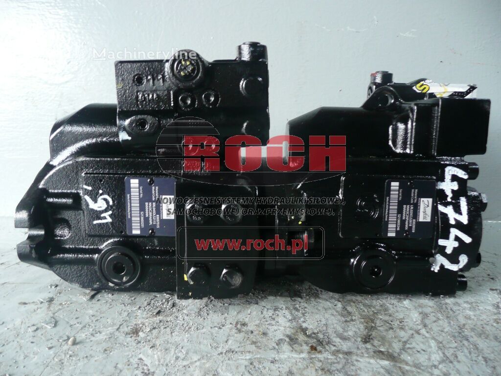 Danfoss KRL045DLS2115 NNJ3C2BRA6NPL BNNNNNN + 83029559 LRL025CL 83037315 hidraulična pumpa za bagera