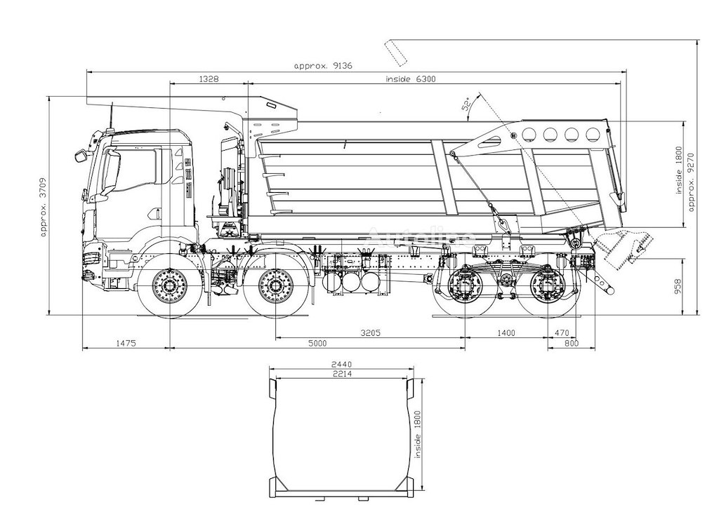 Novi MAN TGS 44.400 kiper