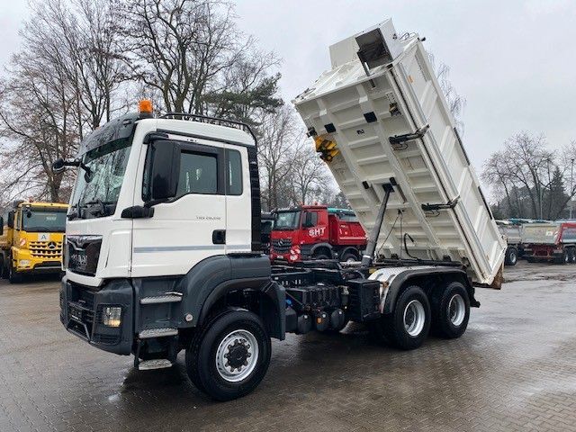 MAN TGS 26.510 6X6 MEILLER KIPPER Bordmatic kiper