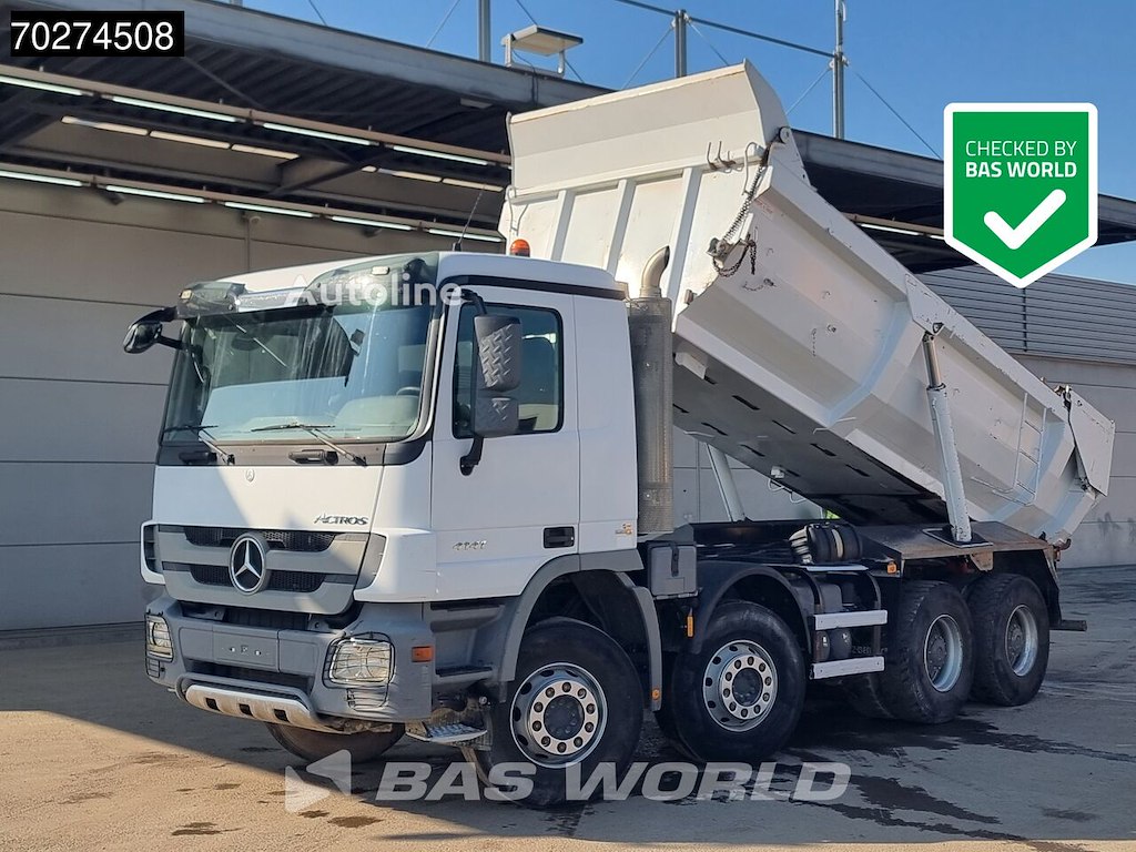 Mercedes-Benz Actros 4141 8X4 15m3 Tipper Steel Suspension Big-Axle Euro 5 kiper