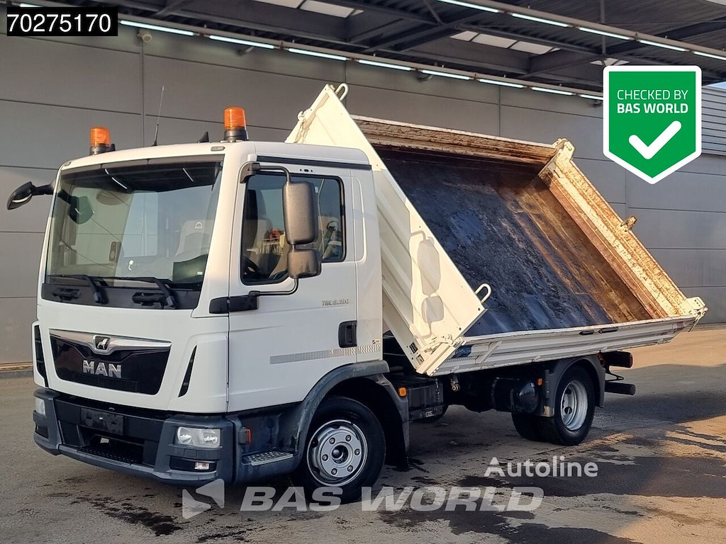 MAN TGL 8.190 4X2 Meiller 3-Seiten tipper Manual Steel suspension Eu kiper