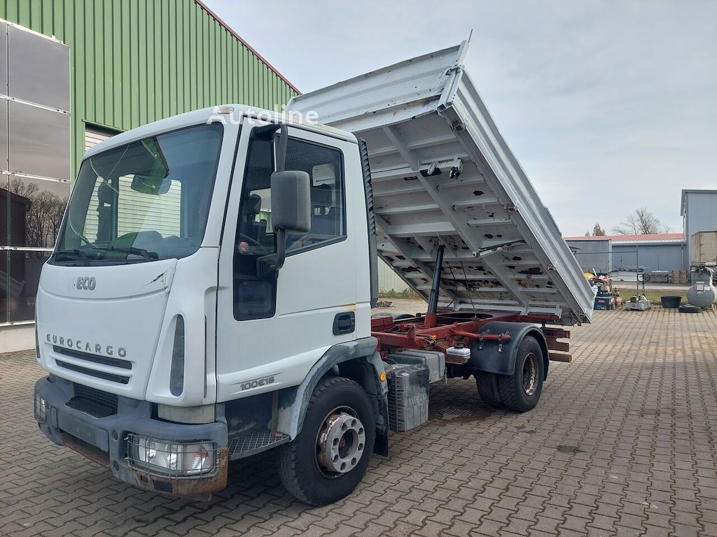 IVECO ML100E18 Meiller 3-S-Kipper AHK abgelastet auf 7,5t 3-Sitzer kiper