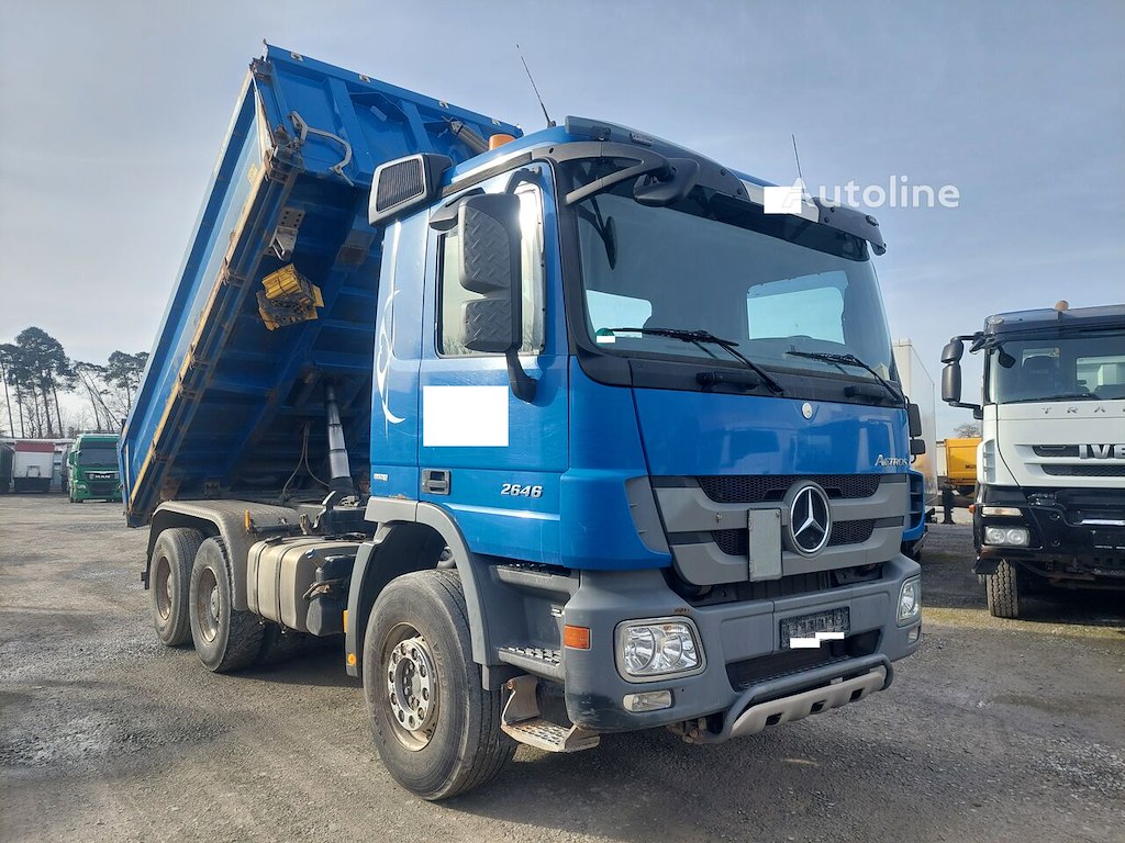 Mercedes-Benz Actros 2646K 6x4 Meiller Dreiseitenkipper AHK (36) kiper