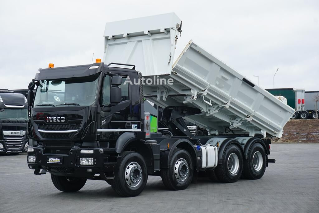 IVECO TRAKKER / 480 / E 6 / WYWROTKA / 8 X 4 / HYDROBURTA / RETARDER kiper