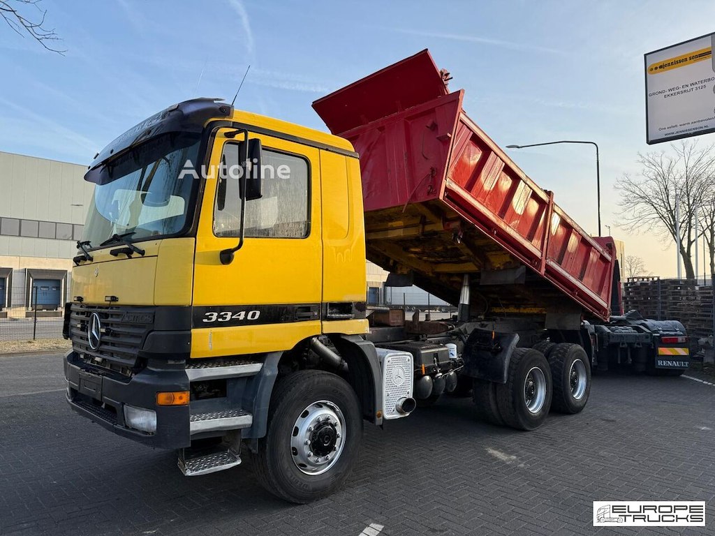 Mercedes-Benz Actros 3340 Full Steel - 6x6 - Manual - Meiller kiper