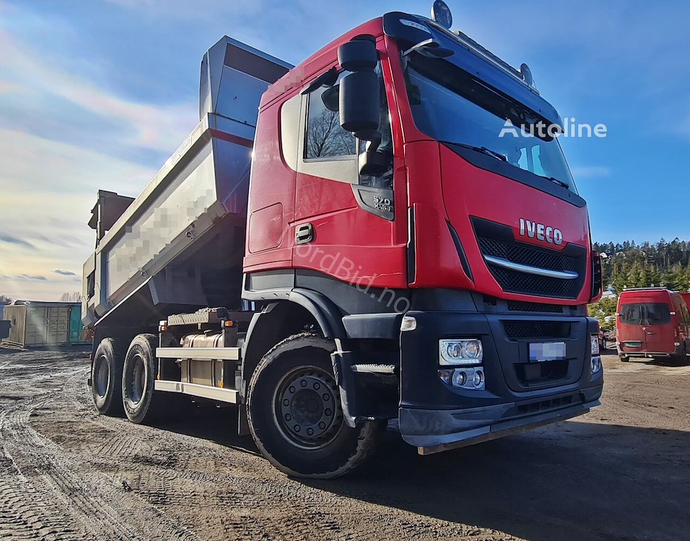 IVECO TRAKKER / STRALIS X-Way 570 *6x4 *FULL STEEL *BIG AXLES *VIDEO kiper