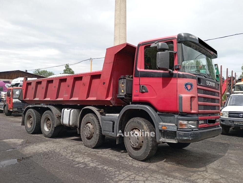 Scania R124/470 sklápěč 8x4 kiper