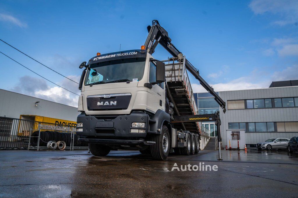 MAN TGS 35.440 BL+HIAB XS 166-E3 kiper