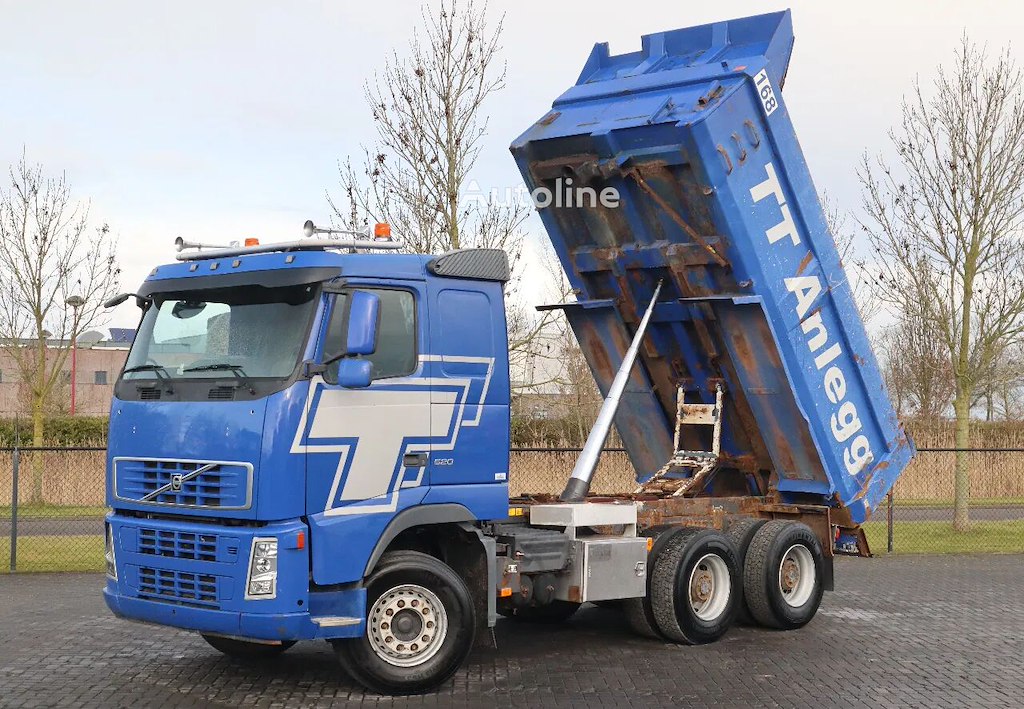 Volvo FH 13.520 6X4 | RETARDER | FULL STEEL | BIG AXLES | EURO 3 kiper