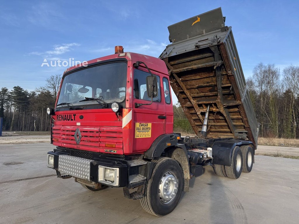 Renault G 340 Maxter (GRAND PONT / LAMES / POMPE MANUELLE) kiper