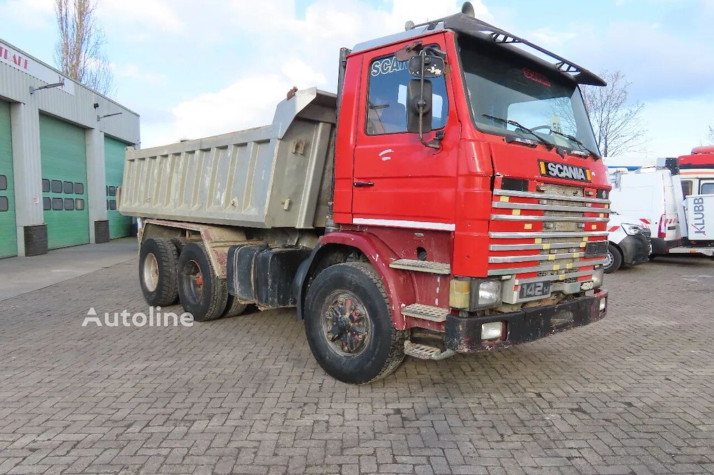 Scania 142H 6x4, Full spring, Very clean kiper