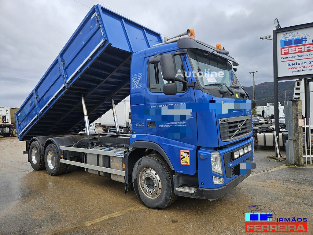 Volvo FH 540 6x2 basculante 2012 kiper