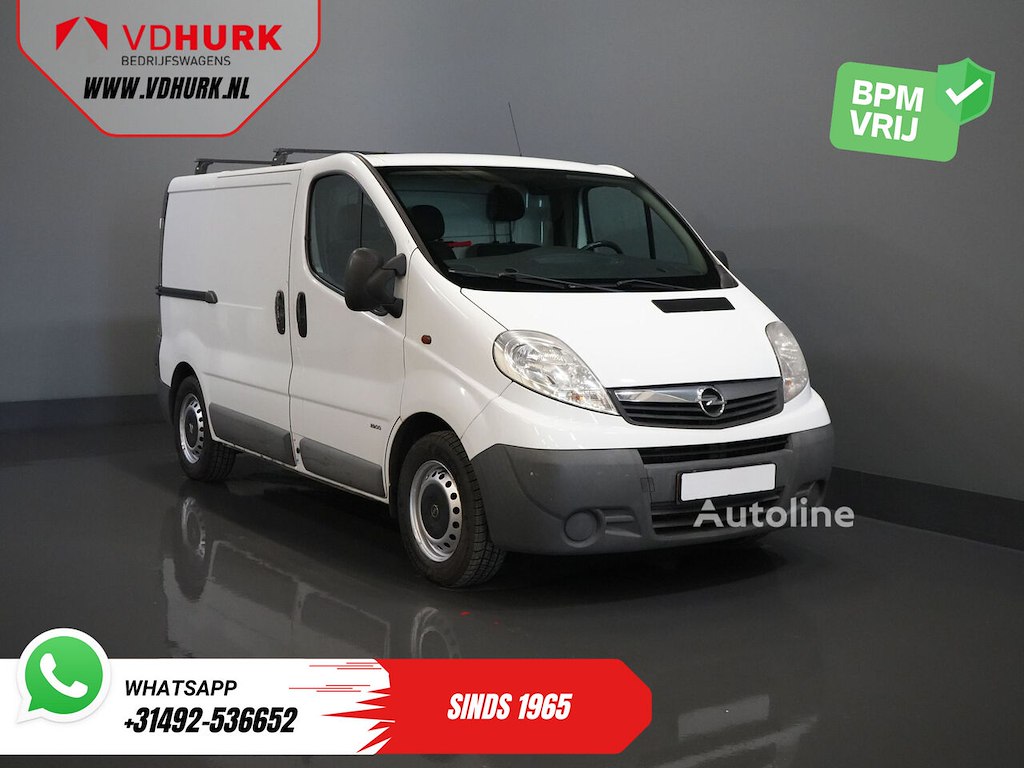 Opel Vivaro 2.0 CDTI APK 09-2025/ NL Auto/ Airco/ Dakdragers/ Cruise/ minibus furgon