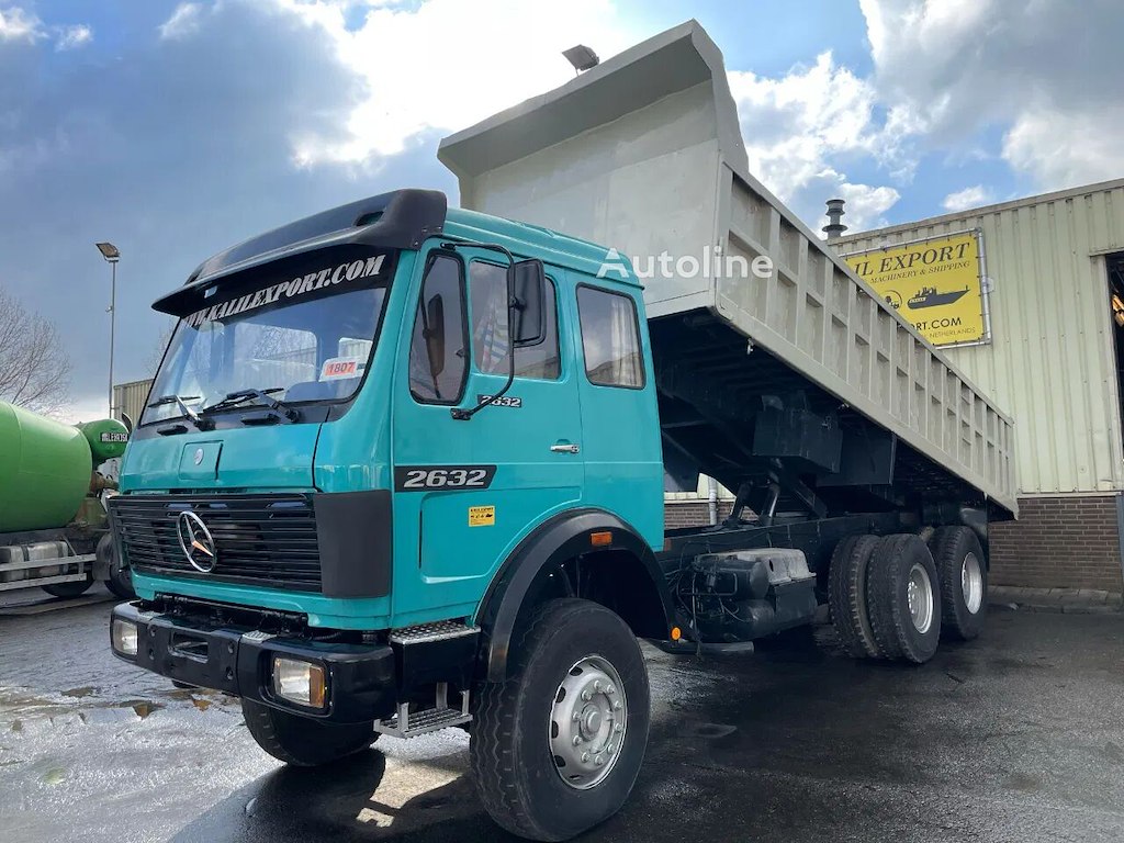 Mercedes-Benz SK 2632 Kipper Dumper 6x4 Big Axle Full Steel V10 ZF Good Condit kiper