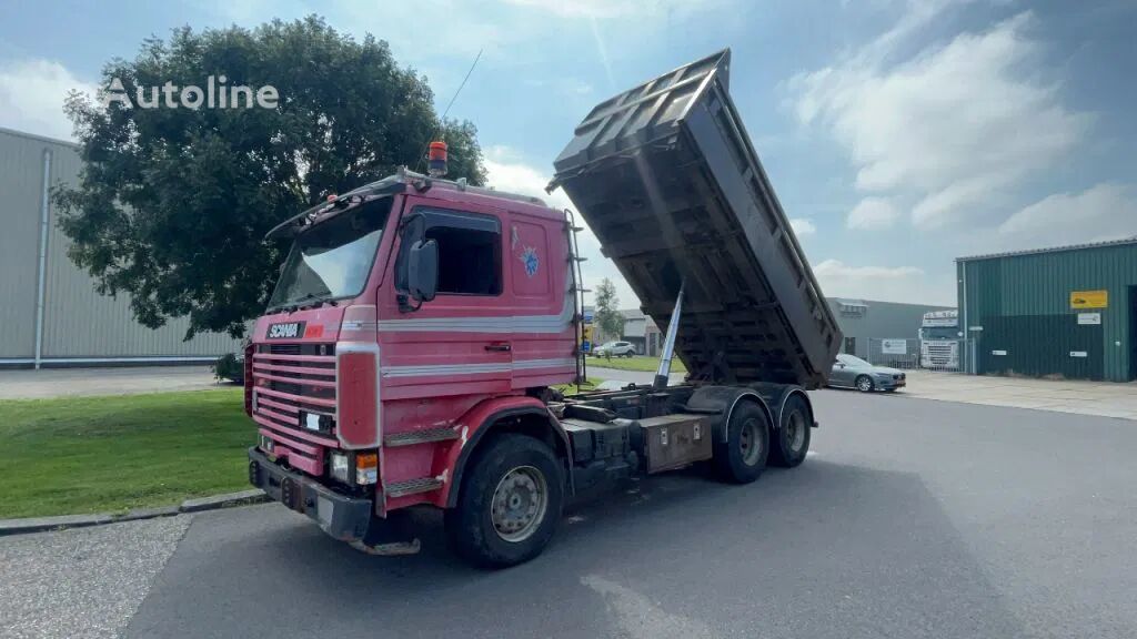 Scania P113-360 scania 113 6X2 Boogielift reversed KIPPER kiper