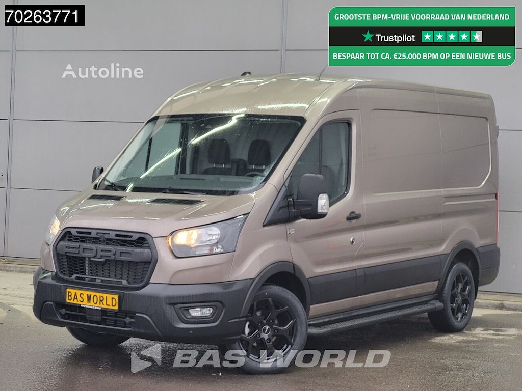 Novi Ford Transit 130pk L2H2 Airco Cruise Camera Trekhaak Parkeersensoren laki furgon