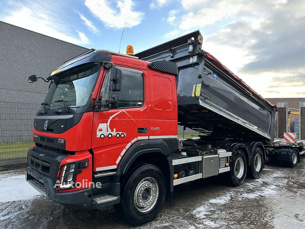 Volvo FMX 540 6x4 LIFT-AXLE TIPPER + TRACTOR - DOUBLE SYSTEM / WISSELS kiper