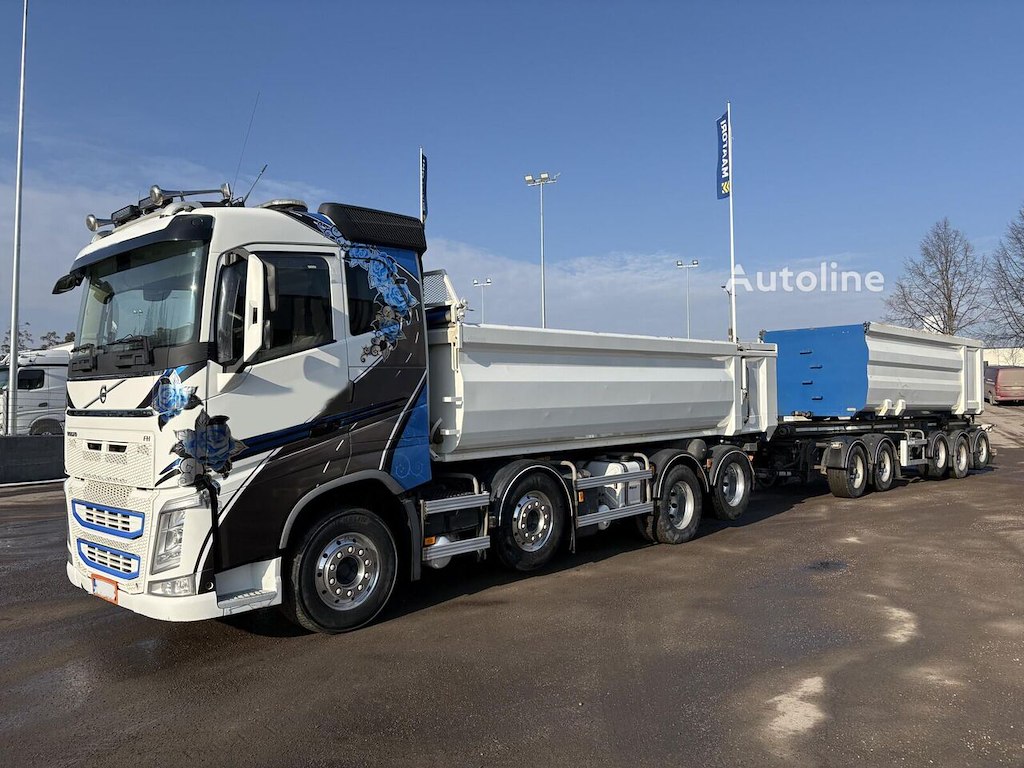 Volvo FH 540 kiper + prikolica kiper