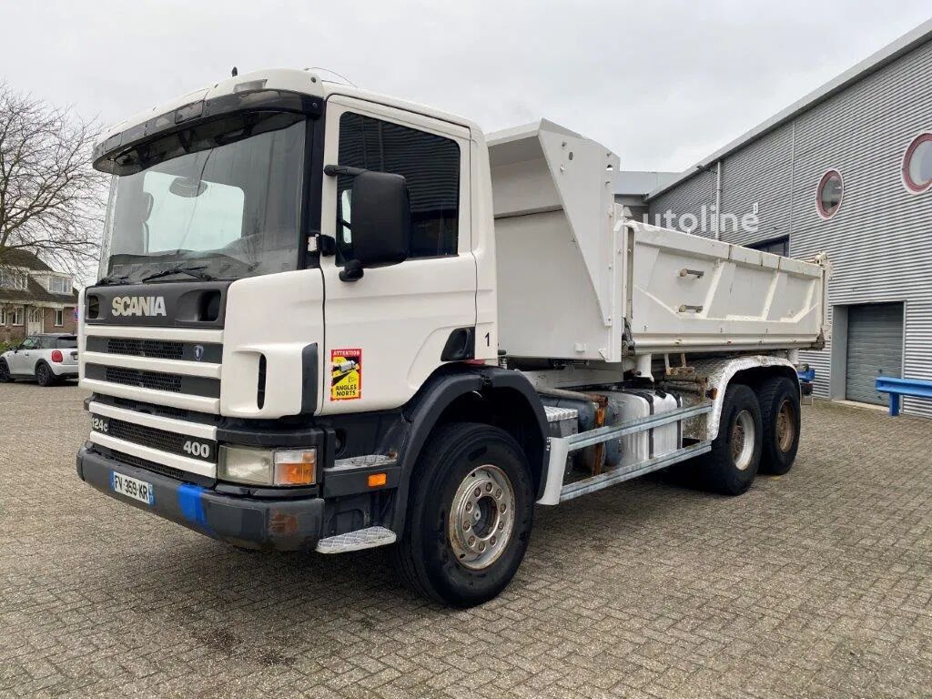 Scania 124-400 / 6X4 / RETARDER / BIG AXLE / FULL STEEL / 2SIDE TIPPER kiper