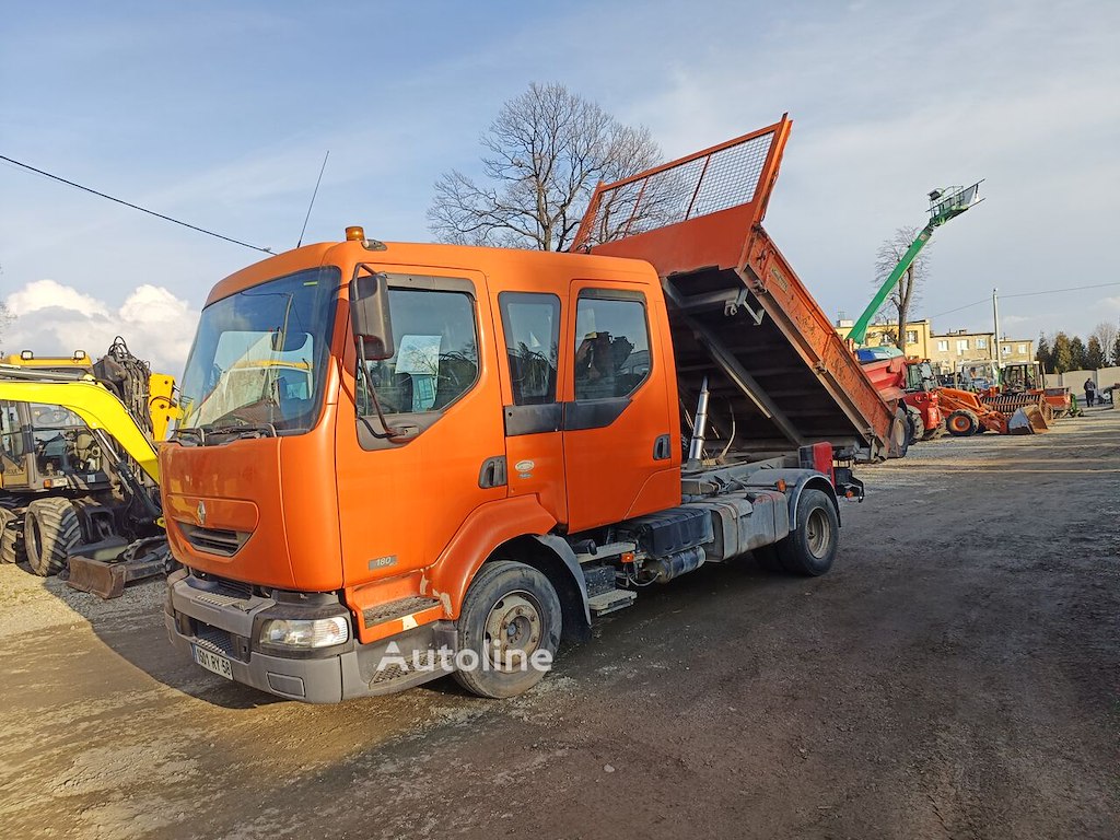 Renault Midlum 180 kiper Doka blokada wywrotka nie Scania Volvo daf Man