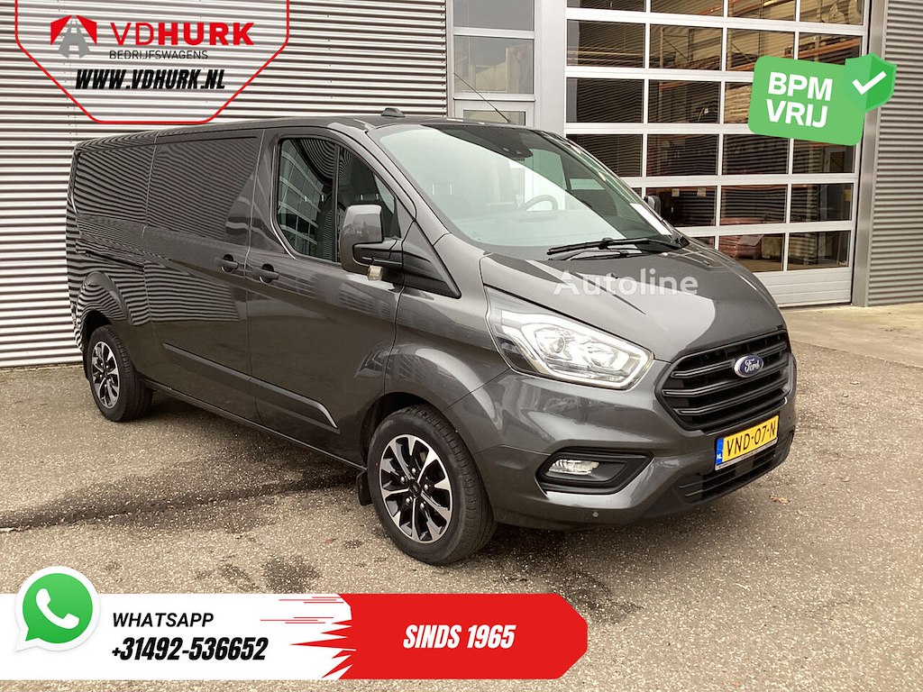 Ford Transit Custom 300 2.0 TDCI L2 130pk Aut. BPM VRIJ! Navi/ Airco/ minibus furgon