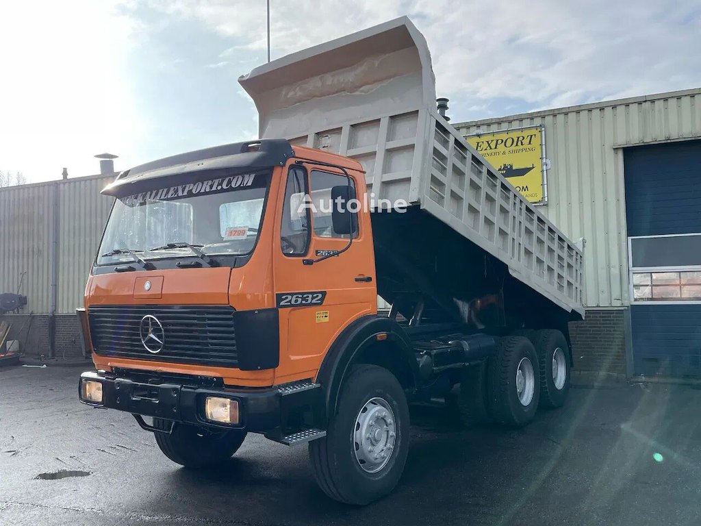 Mercedes-Benz SK 2632 Kipper Dumper 6x4 Big Axle Full Steel V10 ZF Good Condit kiper