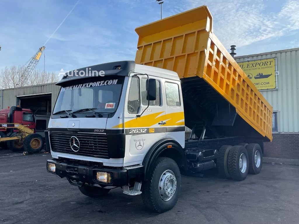 Mercedes-Benz SK 2632 Kipper Dumper 6x4 Big Axle Full Steel V10 ZF Good Condit kiper