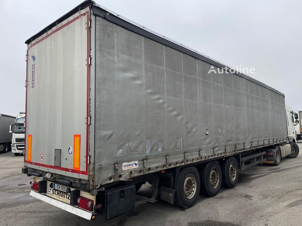 Schmitz Cargobull TUV 2025-07 poluprikolica sa kliznom ceradom