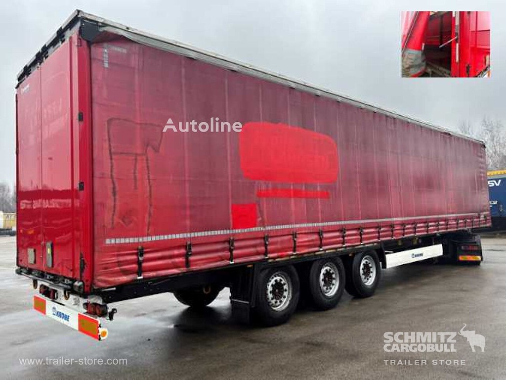 Krone Curtainsider Standard poluprikolica sa kliznom ceradom