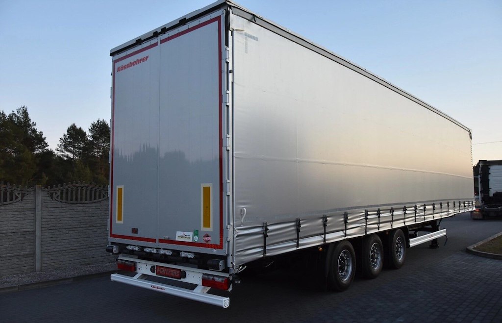 Kässbohrer Curtainsider Semi-trailer poluprikolica sa kliznom ceradom