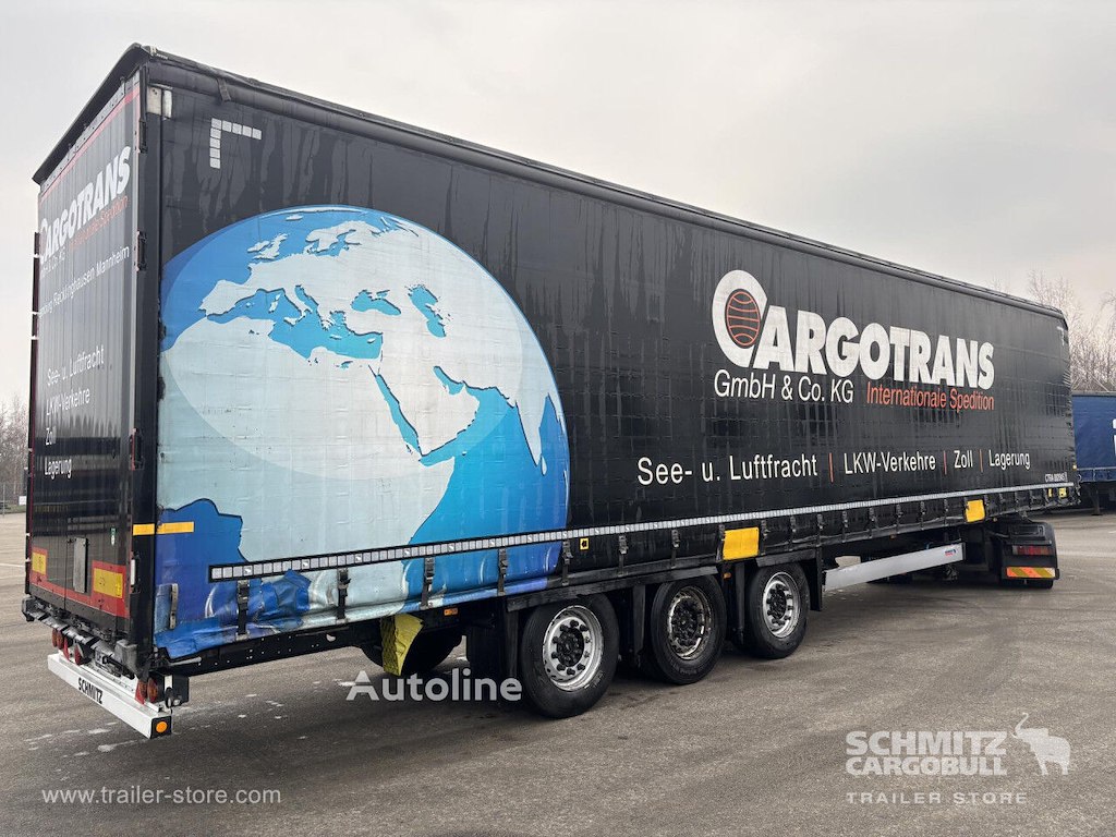 Schmitz Cargobull Curtainsider Mega poluprikolica sa kliznom ceradom