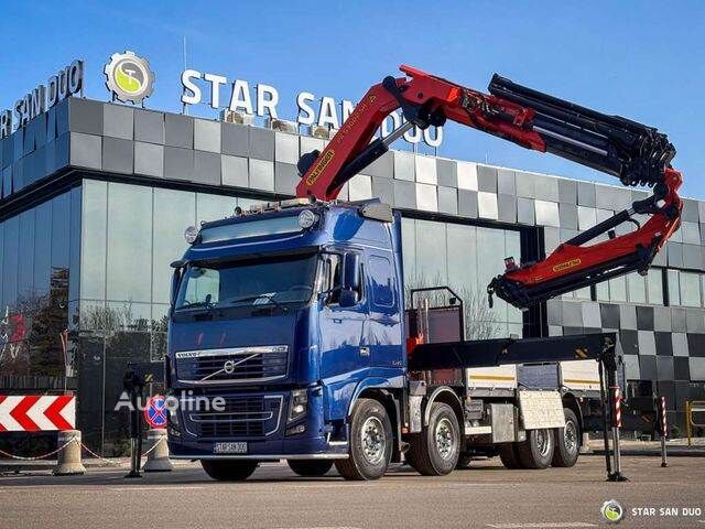 Volvo FH 16 540 8x2 Palfinger PK-53002 FLY JIB Winch kamion s ravnom platformom