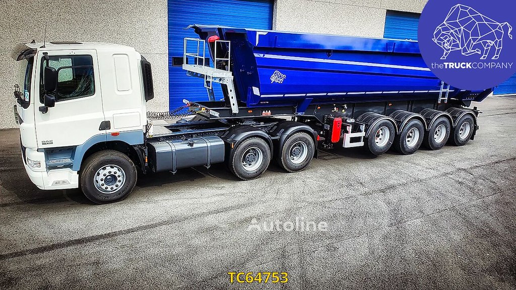 Hoet Trailers 4 axle poluprikolica kipera