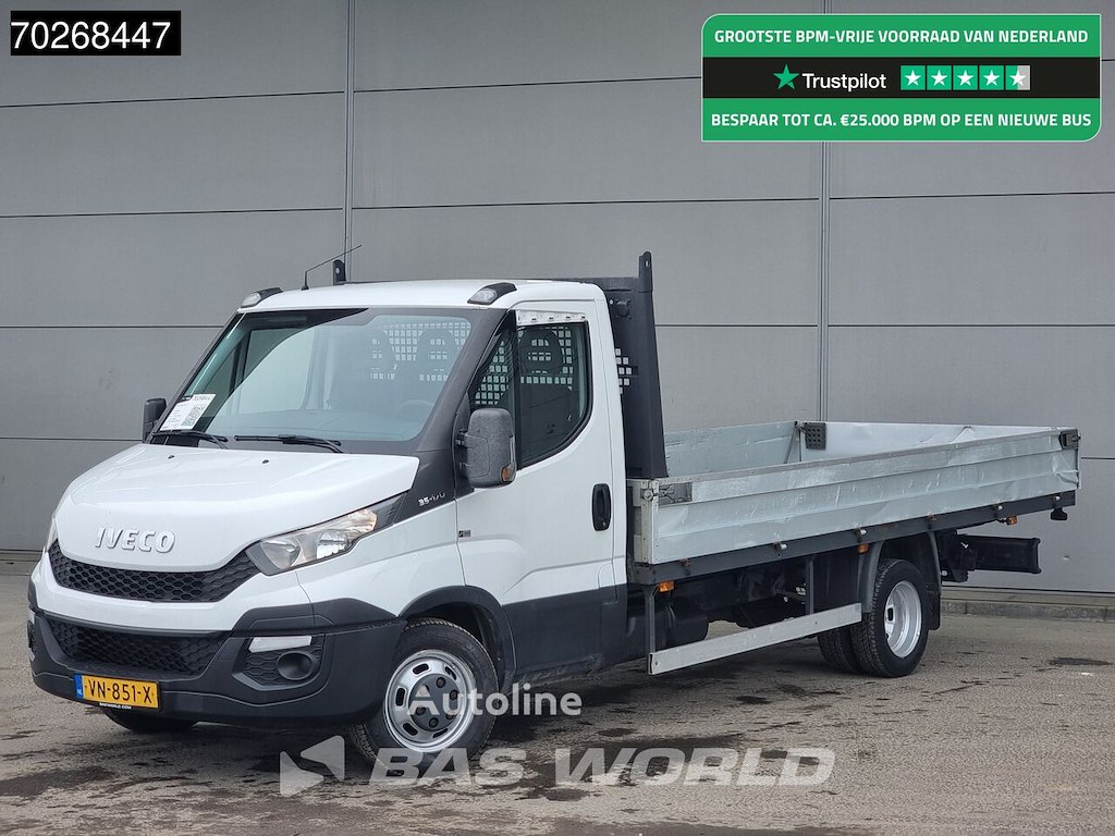 IVECO Daily 35C17 3.0L 170PK Open Laadbak Dubbellucht 3,5t Trekhaak Pr kamion s ravnom platformom < 3.5t