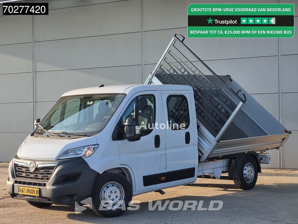 Novi Opel Movano 140PK 3 zijdige Kipper Dubbel Cabine Trekhaak Airco Cruis kamion kiper < 3.5t