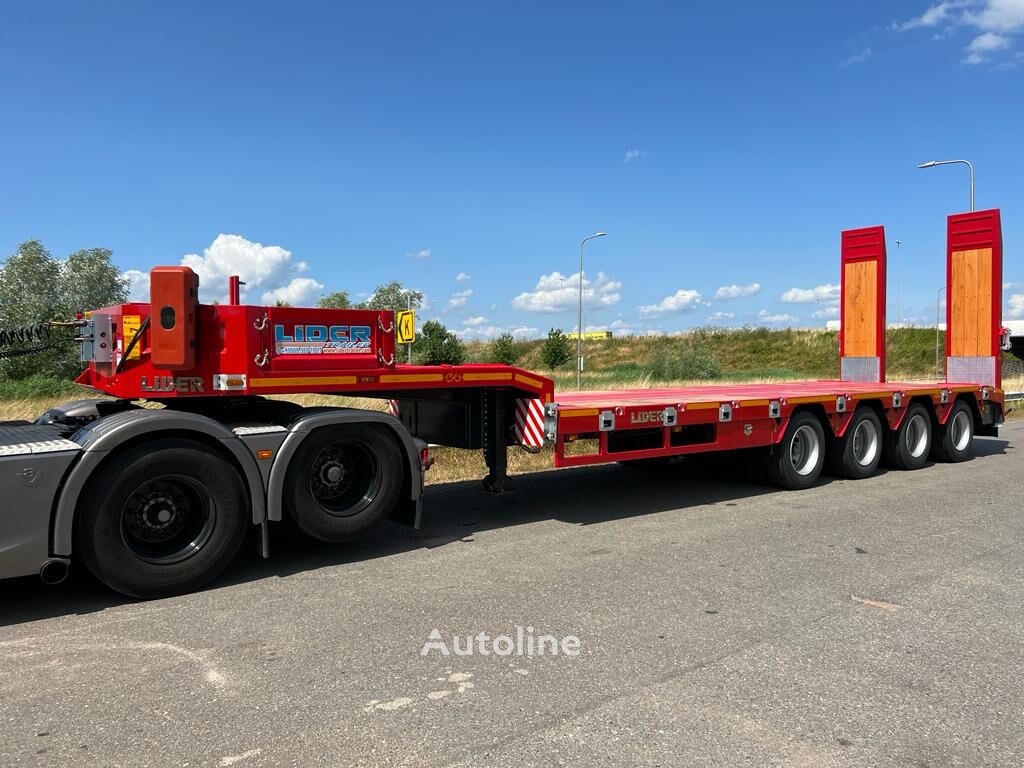 Nova Lider Quad/A 80 Ton 3 meter Quad/A Low Loader New poluprikolica sa niskom platformom