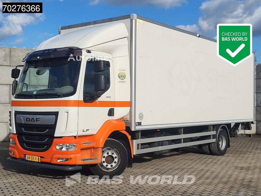 DAF LF 210 4X2 NL-Truck 16tonner Ladebordwand ACC Euro 6 kamion furgon