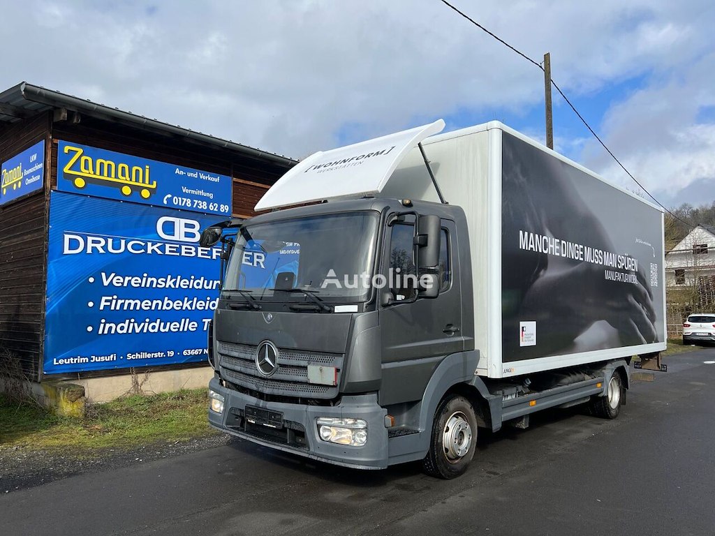 Mercedes-Benz Atego 818Koffer/LBW/Klima/Automatik/MESSE AUSBAU kamion furgon