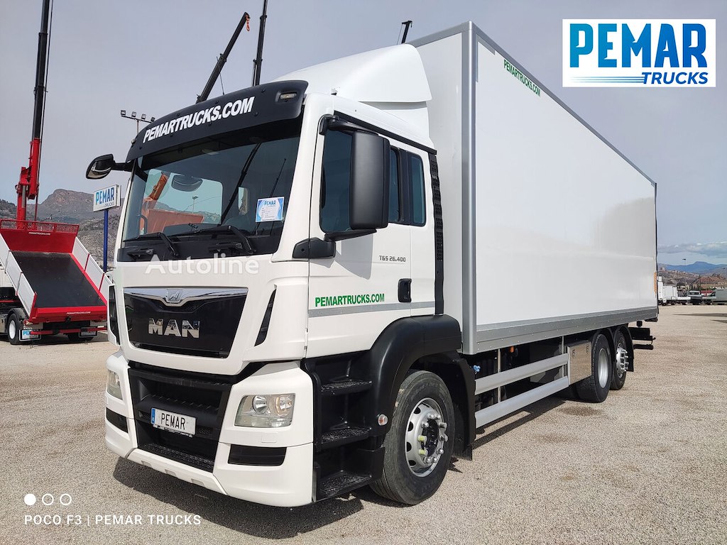 MAN TGS 26.400 6X2 CAJA CERRADA EURO 6 kamion furgon