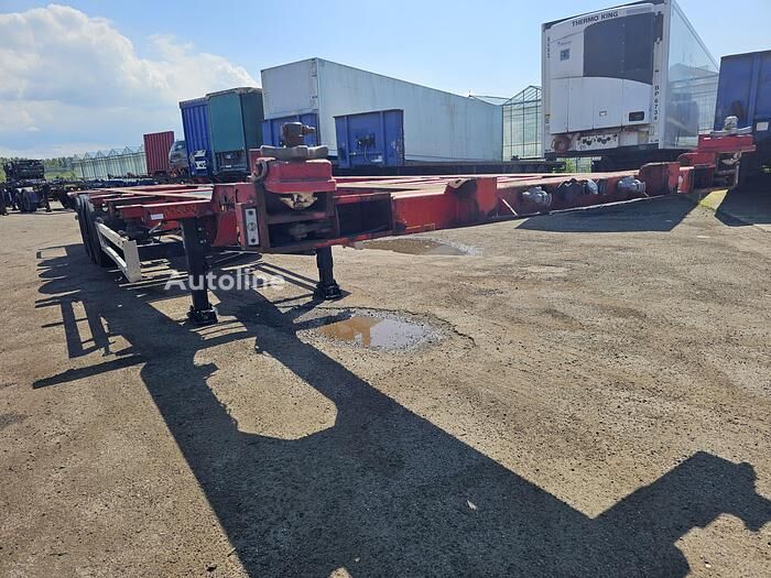 Krone SD 27 | 3 axle container chassis | LIGHT WEIGHT |4740 kg | Saf D poluprikolica za prevoz kontejnera