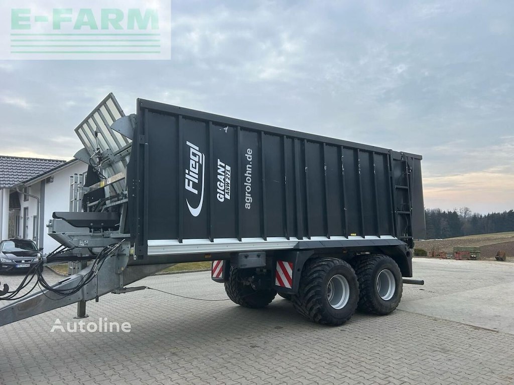 Fliegl gigant asw 271 compakt fox tandem prikolica kiper