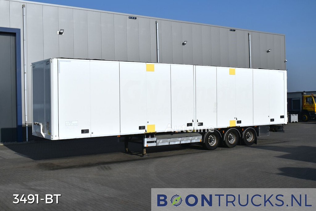 Ekeri H3-A BOX TRAILER | FOLDING SIDE DOORS * SLIDING ROOF * BPW / DIS furgon poluprikolica