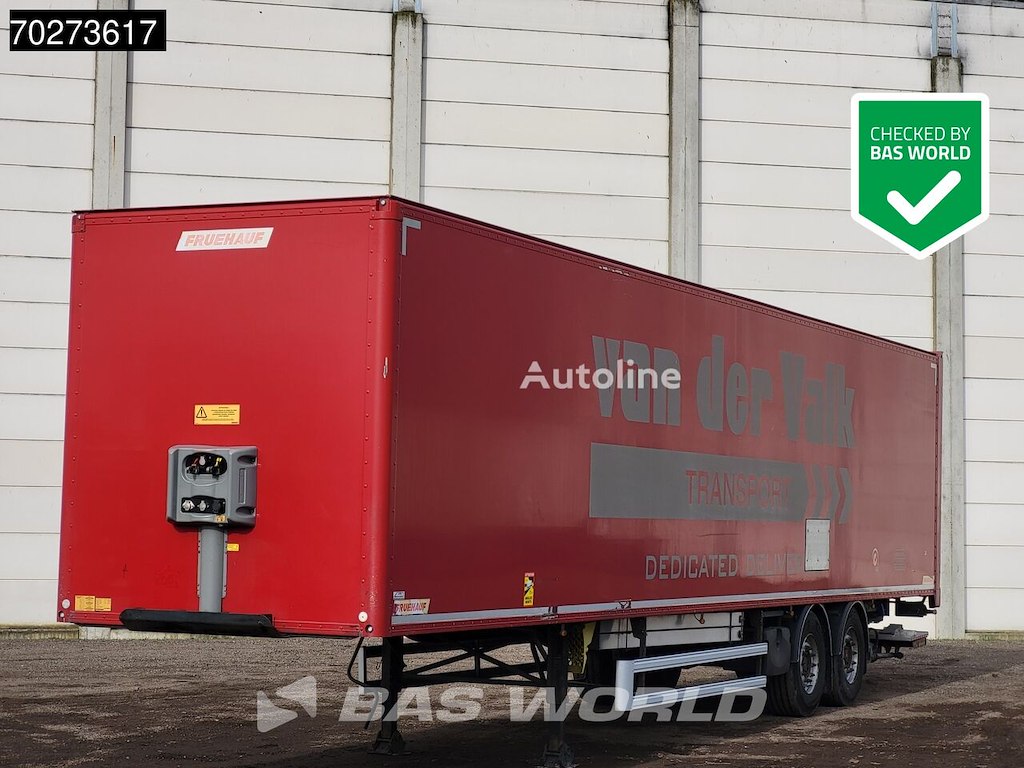 Fruehauf 2 axles Tailgate LBW furgon poluprikolica