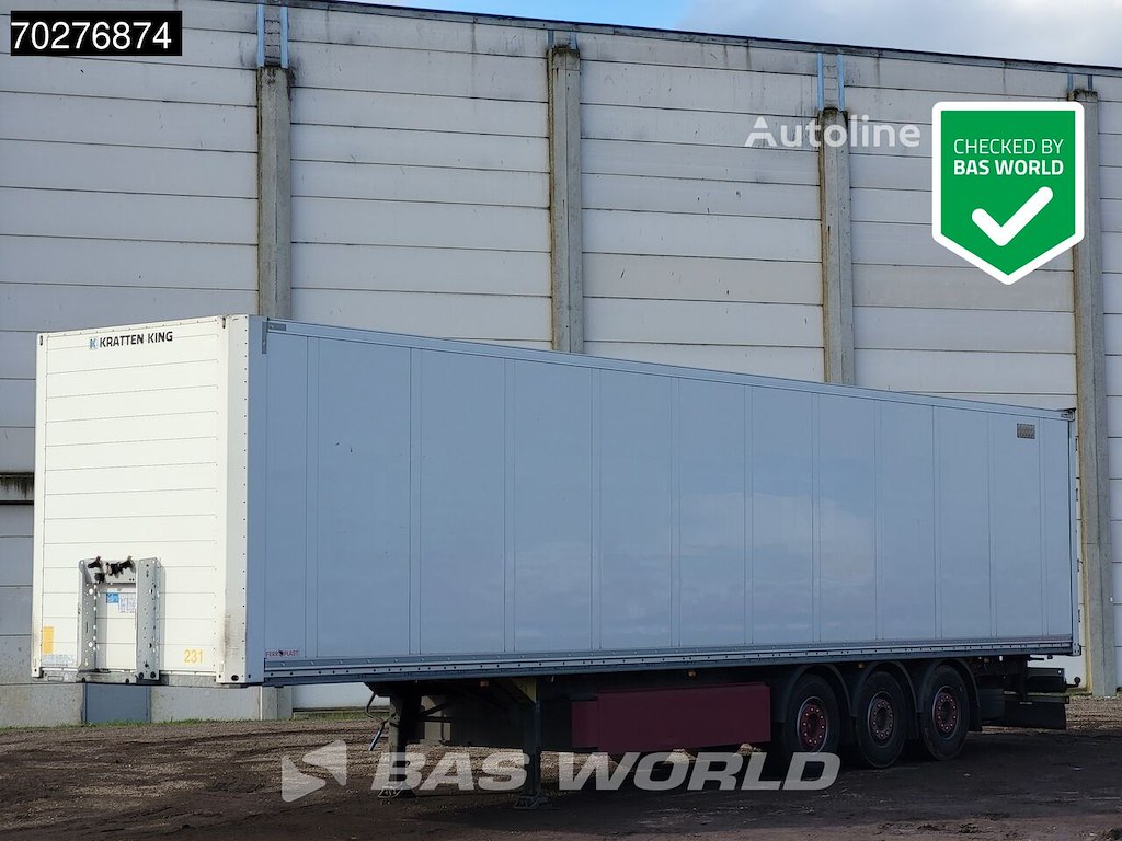 Schmitz Cargobull SCB*S3B Liftachse Palettenkasten furgon poluprikolica