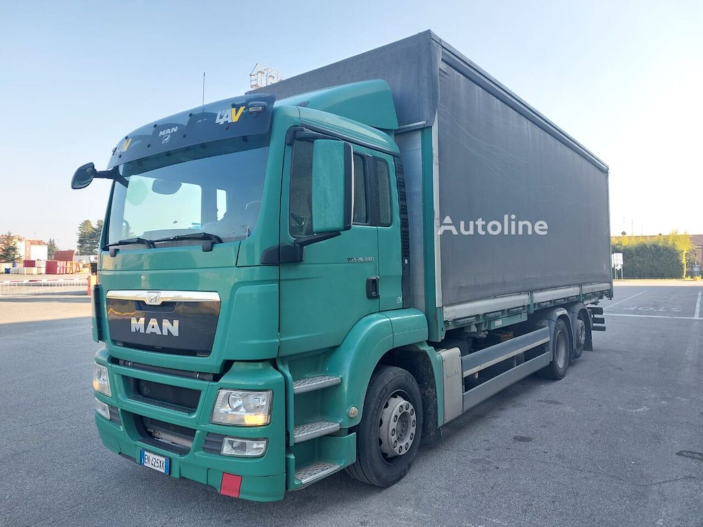 MAN TGS 26.440 6X2 kamion s ceradom