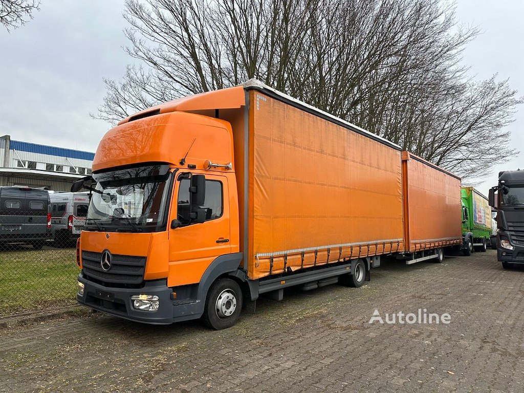 Mercedes-Benz Atego 818 / Jumbo / Mega / 120 m³ / Komplett kamion s ceradom