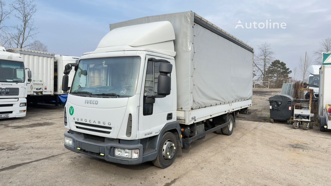 IVECO EuroCargo ML 80E22 EURO 5 TAIL LIFT kamion s ceradom