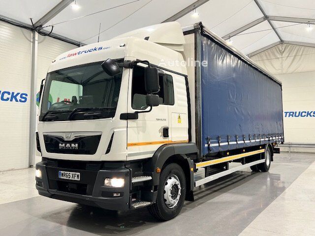 MAN TGM 18.250 4x2 Sleeper Cab Curtainsider kamion sa klizna zavesa cerada